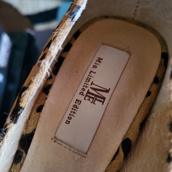 MIA | Shoes | Mia Limited Edition Calf Hair Leopard Print Heels | Poshmark